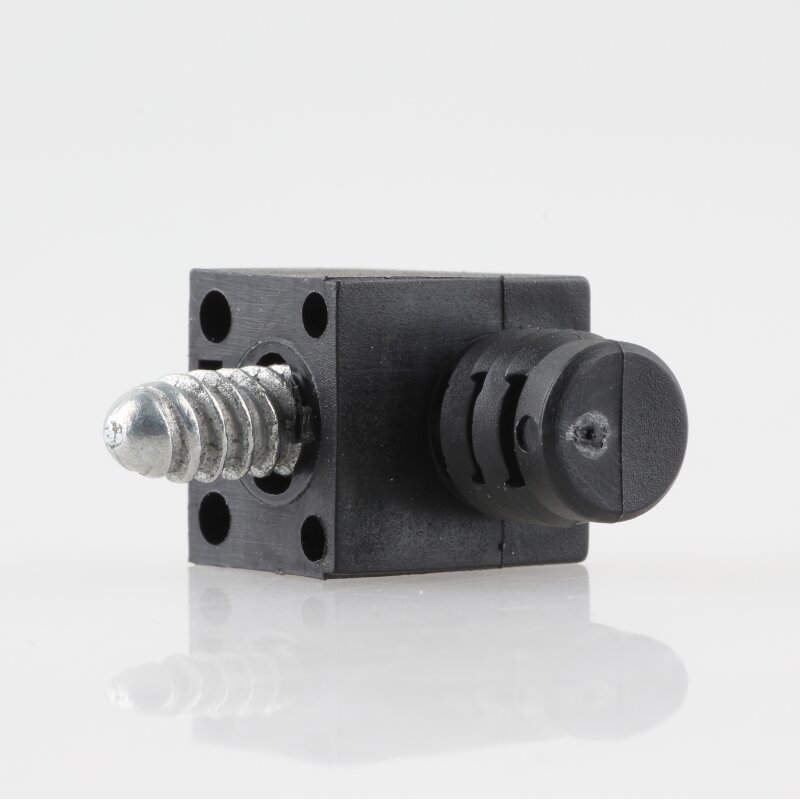 Häfele Korpusverbinder Wandverbinder mit Schraube 14x16mm Kunststoff