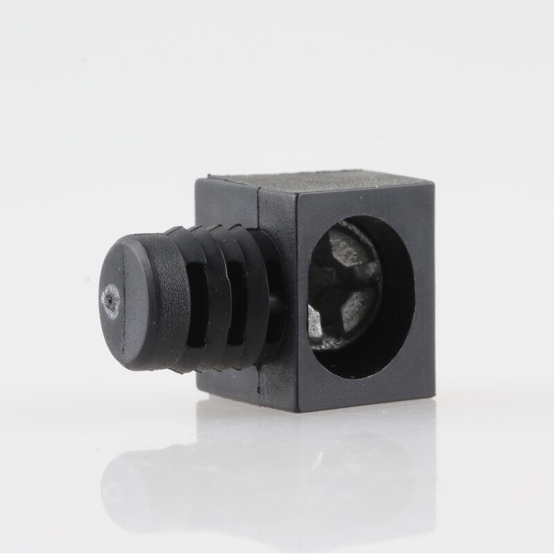 Häfele Korpusverbinder Wandverbinder mit Schraube 14x16mm Kunststoff