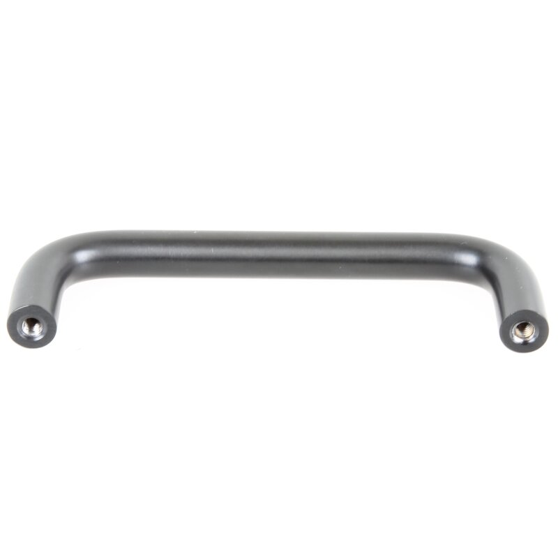 Häfele Möbelgriff Bügelgriff Edelstahl 106x35mm schwarz matt